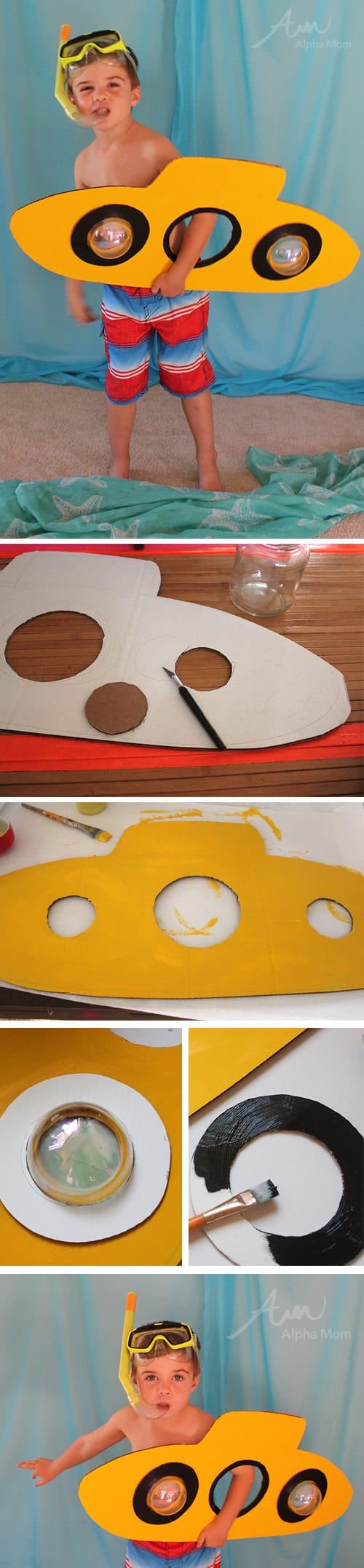 DIY Under the Sea Costumes Submarine Alpha Mom