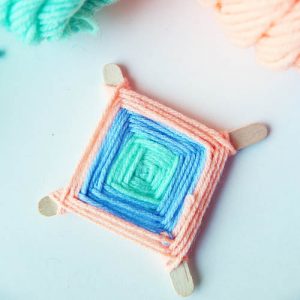 God's Eye Weaving Kid's Craft for Summer | Alpha Mom