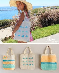 Kids' Summer Craft: Paint Your Own Beach Tote | Alpha Mom