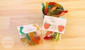 Funny Gummy Worm Valentines for Classmates | Alpha Mom
