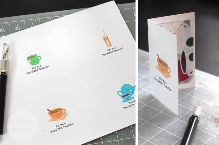 You're a Tea-Riffic Teacher! Appreciation Cards | Alpha Mom