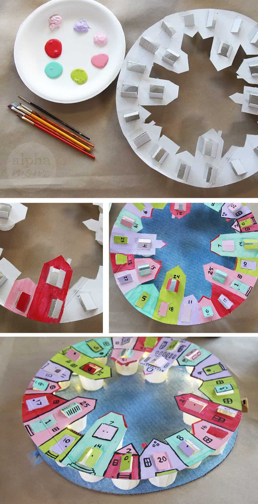 DIY Advent Calendar Wreath For Kids Alpha Mom