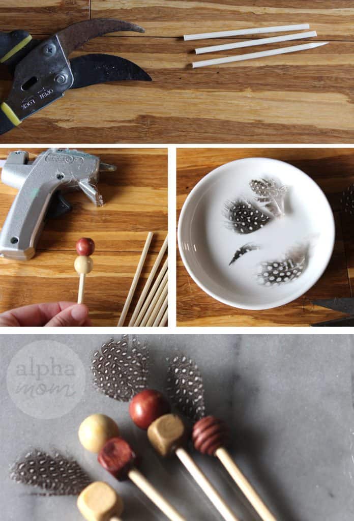 Thanksgiving Drink Stirrer DIY | Alpha Mom