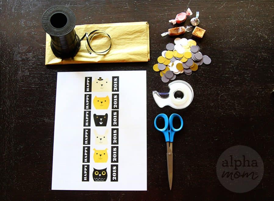 New Year's Confetti Poppers for Kids Tutorial | Alpha Mom