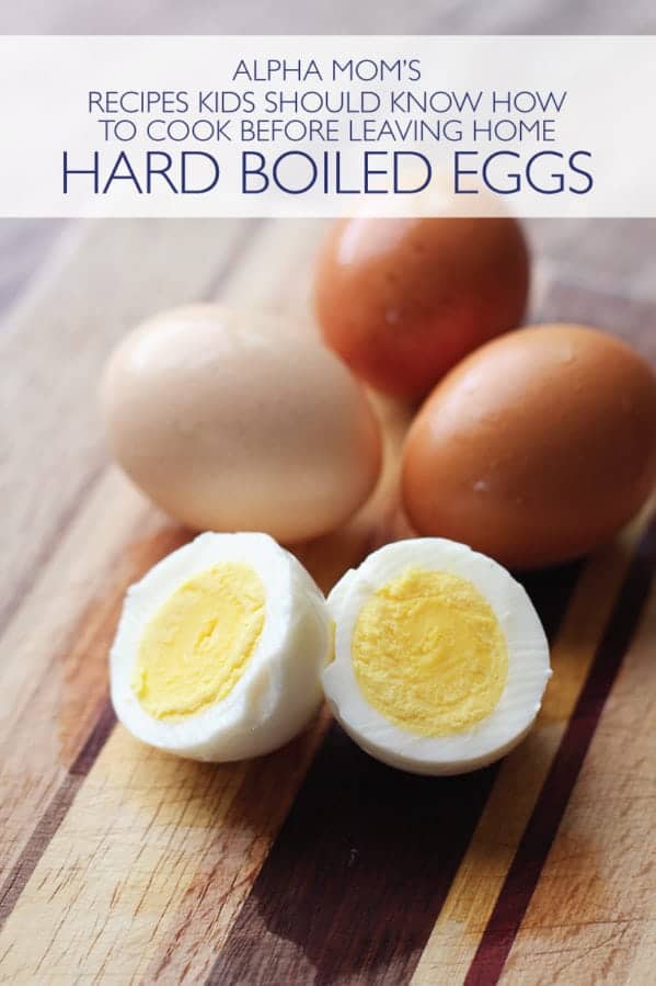 Teach Kids How to Hard Boil an Egg | Alpha Mom