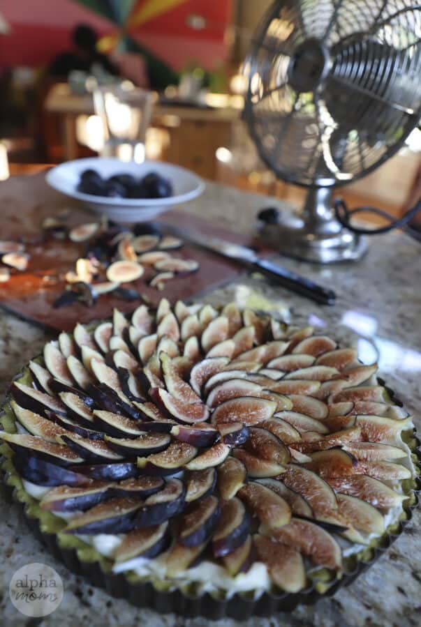 Matcha Fresh Fig Tart Recipe (very easy) | Alpha Mom