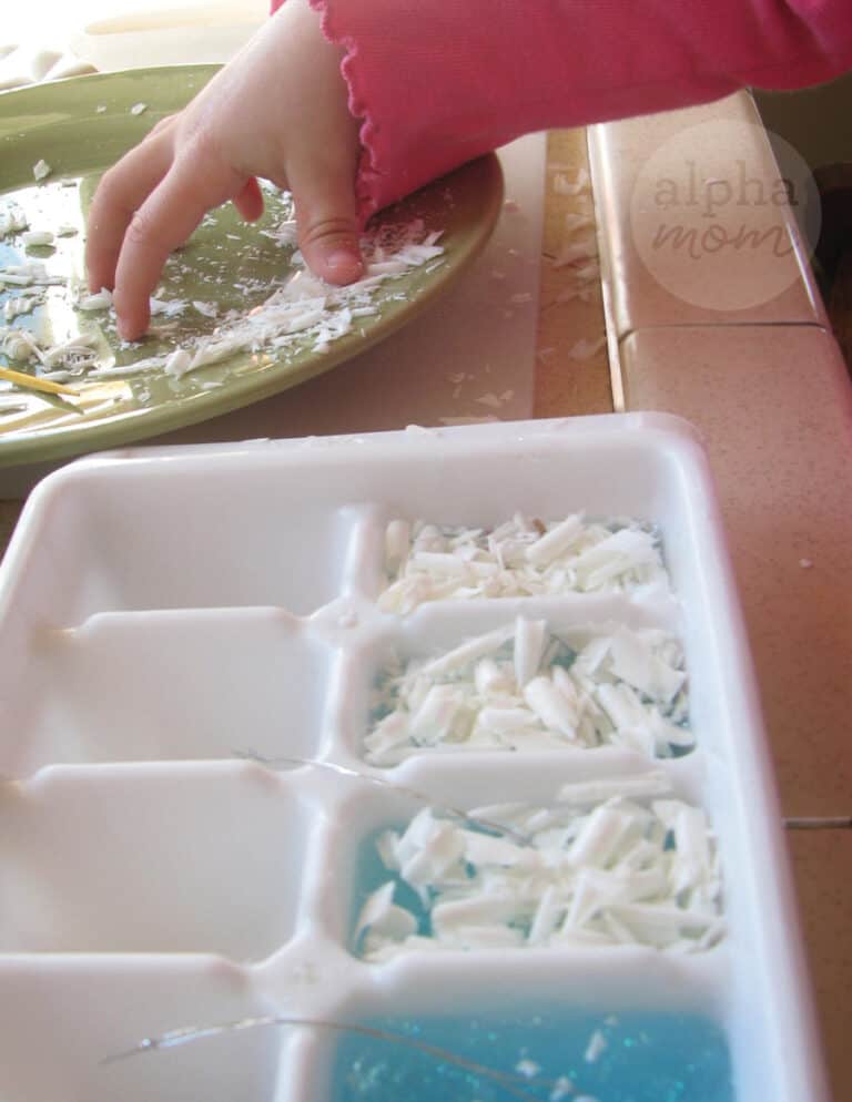 How to Make Snow-Globe Soap (with mini toy) | Alpha Mom