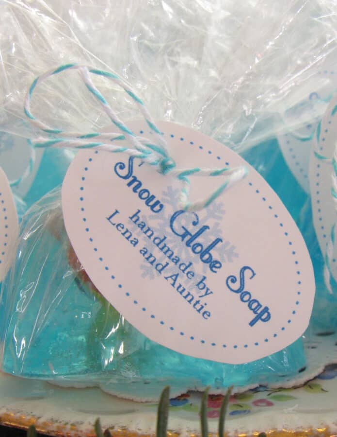How to Make Snow-Globe Soap (with mini toy) | Alpha Mom
