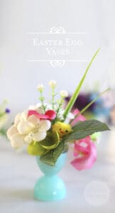 Tiny Easter Egg Vases | Alpha Mom